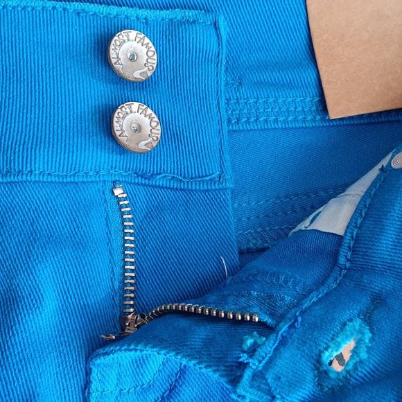 Almost Famous | Shorts | Almost Famous Blue Shorts | Poshmark
